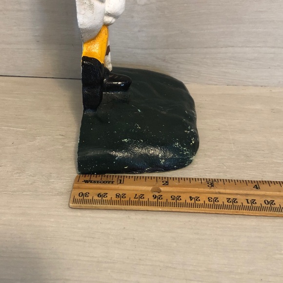 None | Other | Vintage Hand Painted 9 2 Cast Iron Golfer Door Stop ...